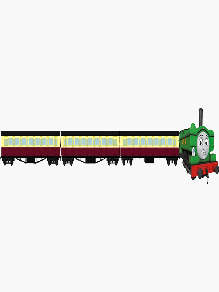 "Duck the Great Western Engine CGI" Sticker for Sale by Pfasanya824 ...