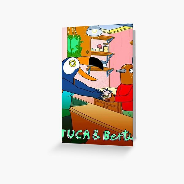 "Tuca and bertie" Greeting Card for Sale by collinsdrawings | Redbubble
