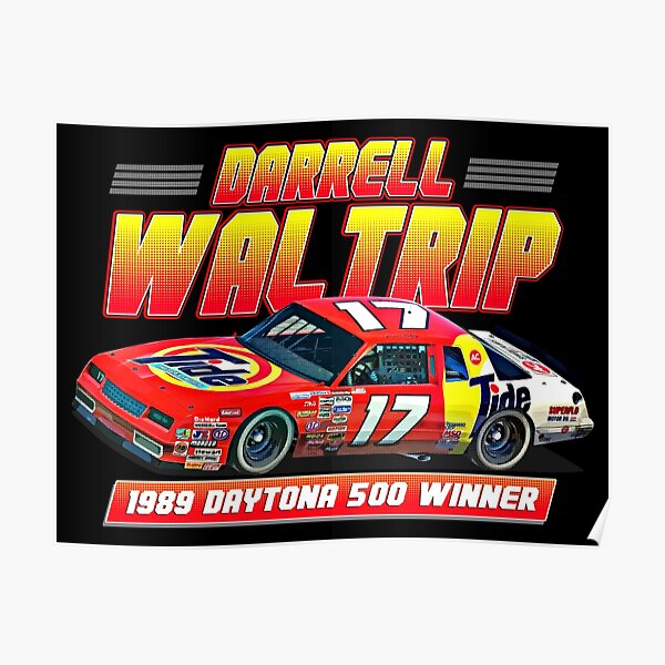 "Darrell Waltrip Nascar Legend retro 80s style" Poster for Sale by ...