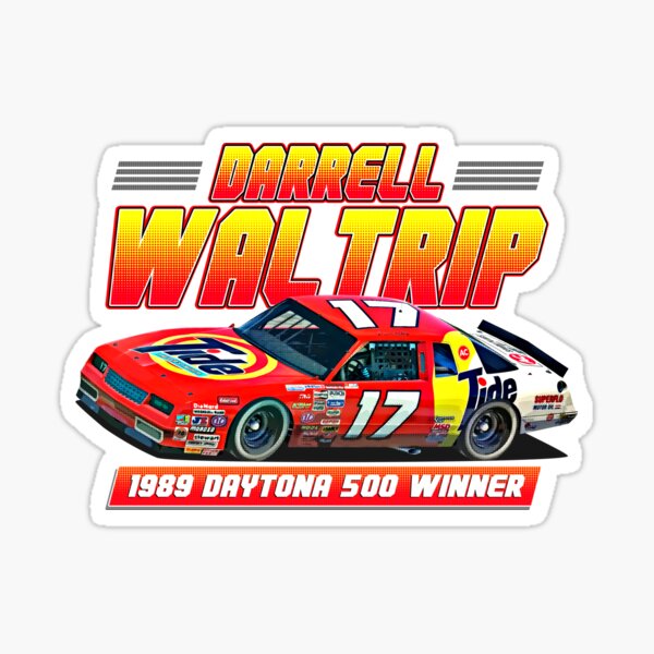 "Darrell Waltrip Nascar Legend retro 80s style" Sticker for Sale by ...