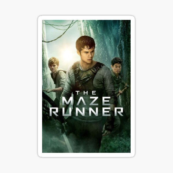 " Maze Runner Poster" Sticker for Sale by thebestzara | Redbubble
