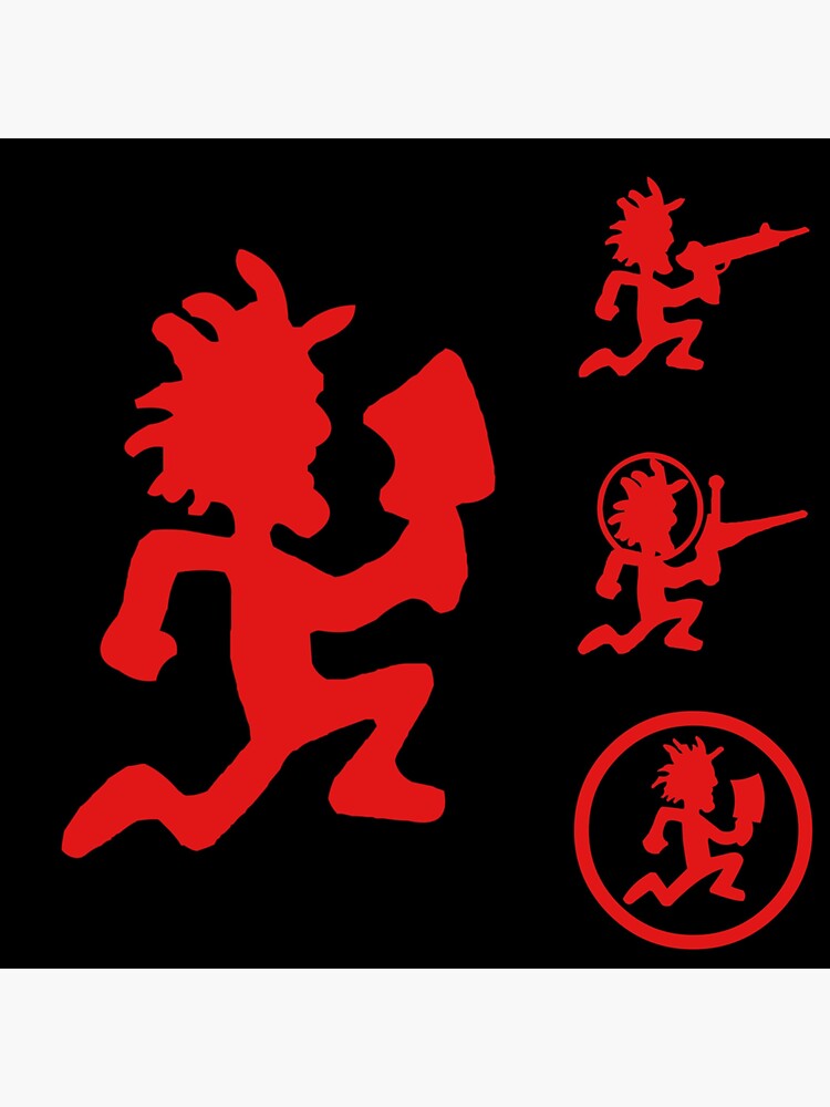 "ICP" Sticker for Sale by Juggalotus | Redbubble