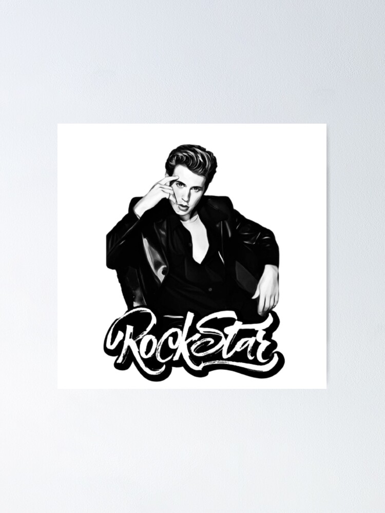 "Austin Butler Rock Star" Poster for Sale by JamalFabric | Redbubble