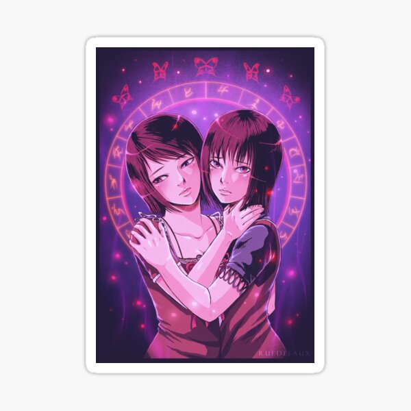 "Two Hearts" Sticker for Sale by ruedefaux | Redbubble