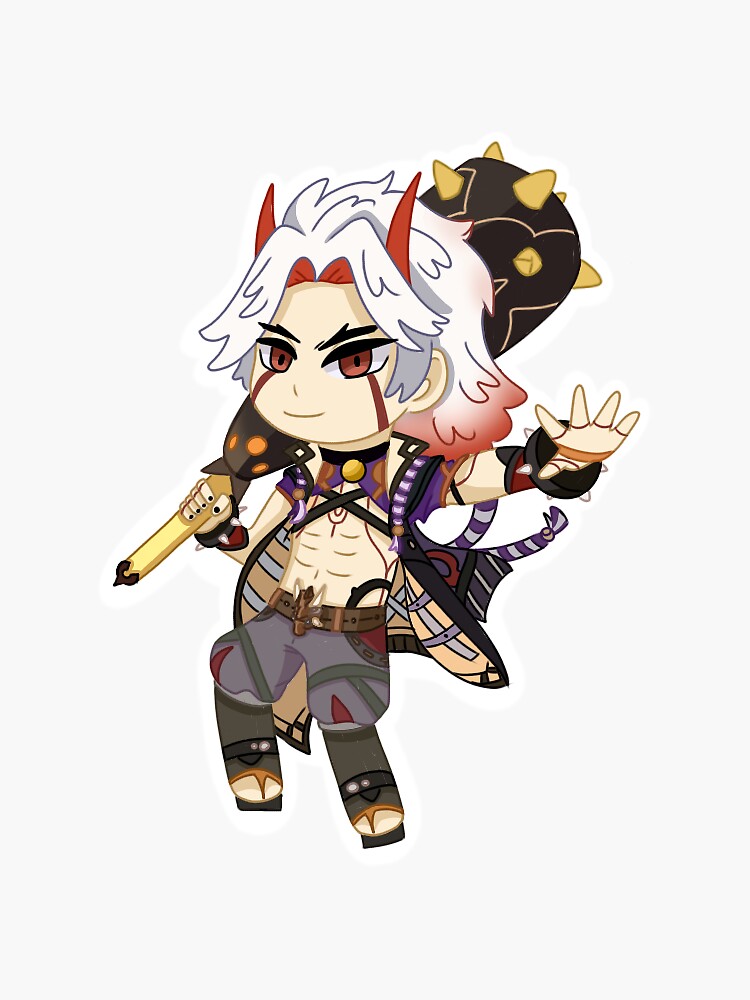 "Itto Sticker" Sticker for Sale by Cabyy | Redbubble