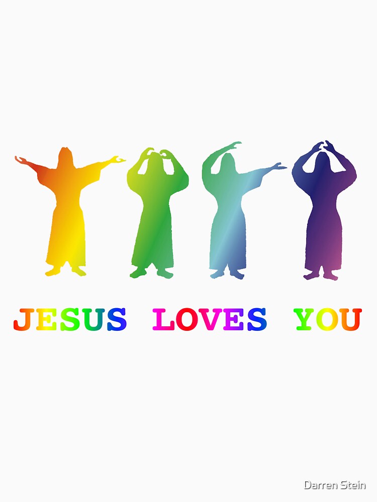 "Jesus Loves You (YMCA Image & Slogan)" T-shirt for Sale by darrikk ...
