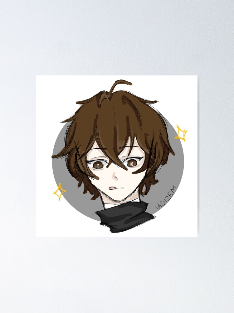 "dazai osamu" Poster for Sale by iadizem | Redbubble
