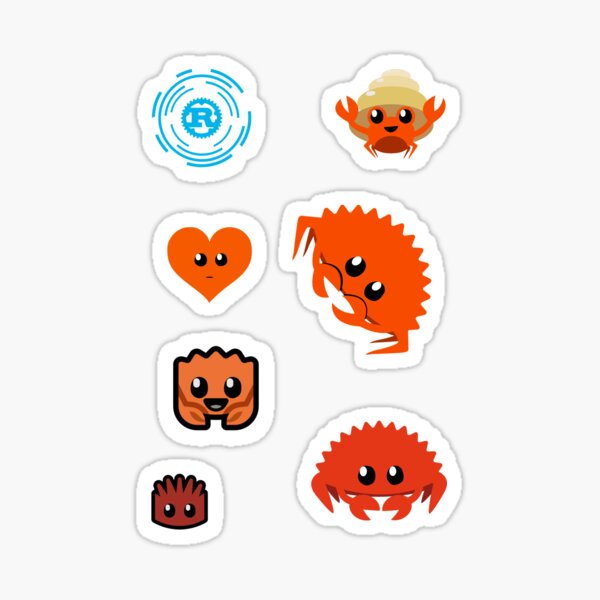 "Rust sticker variety pack" Sticker for Sale by leesander | Redbubble