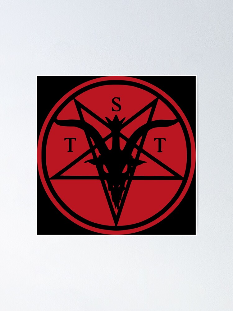 "The Satanic-Temple Merch" Poster for Sale by adhammichel | Redbubble