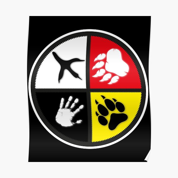 "Native Americans | Medicine Wheel" Poster for Sale by ZoldicShop ...