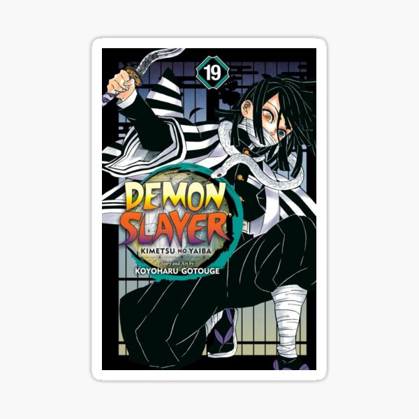"Demon Slayer Manga 19" Sticker for Sale by konsu-smn | Redbubble