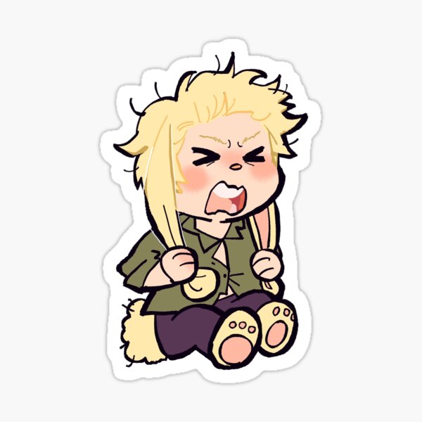 "bunny tweek " Sticker for Sale by BunyTime | Redbubble