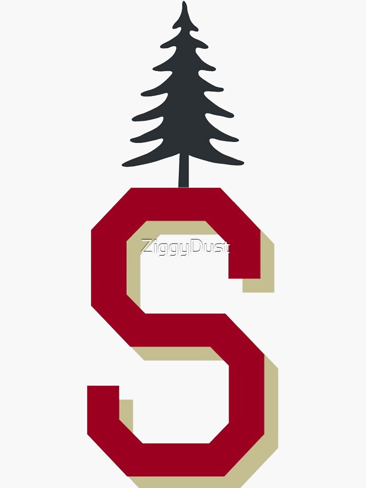 "Stanford S" Sticker for Sale by ZiggyDust | Redbubble