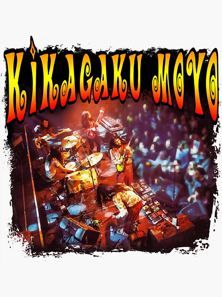 "Kikagaku Moyo Live " Sticker for Sale by FeestSabryna | Redbubble