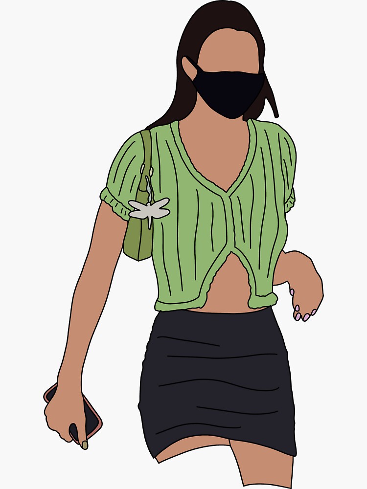 "Kendall Jenner" Sticker for Sale by domixxcc | Redbubble