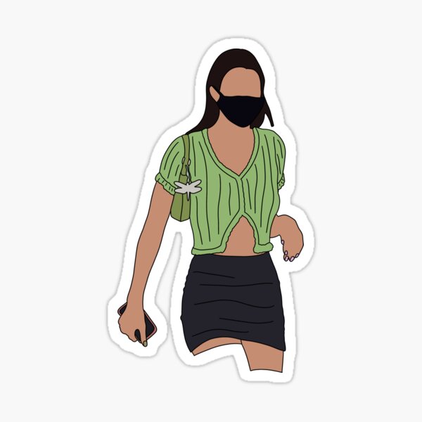 "Kendall Jenner" Sticker for Sale by domixxcc | Redbubble