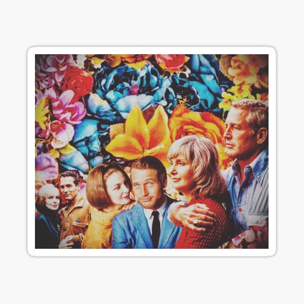 "Universal Couple" Sticker for Sale by WorryWart | Redbubble