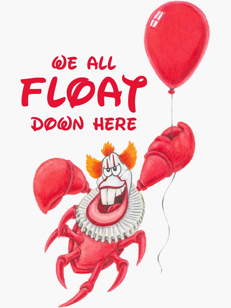 "We All Float Under The Sea" Sticker for Sale by buddysbane | Redbubble