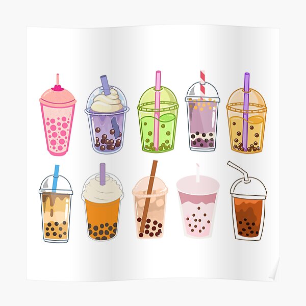 "Boba, Boba, and More Boba" Poster for Sale by tmdaliggr | Redbubble