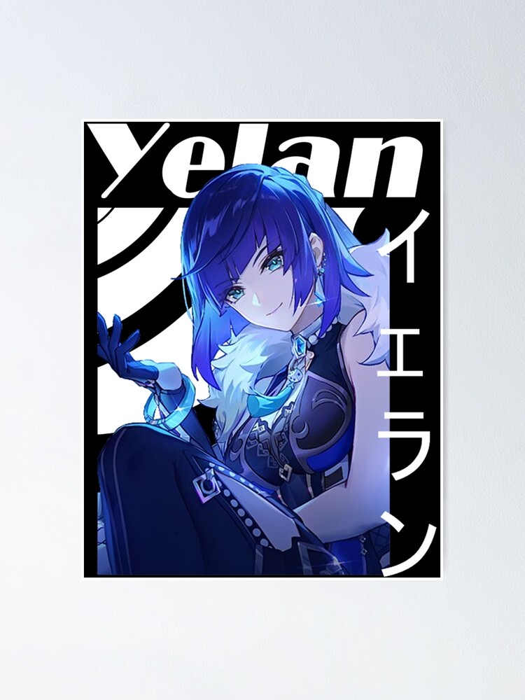 "Yelan - Genshin Impact" Poster for Sale by sqaceclou | Redbubble