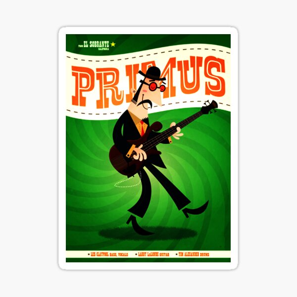 "Primus - EL Sobrante New" Sticker for Sale by hills17 | Redbubble