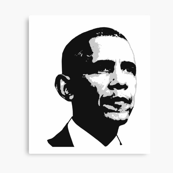 "President Barack Obama - Graphic Design" Canvas Print by sbaldesco ...