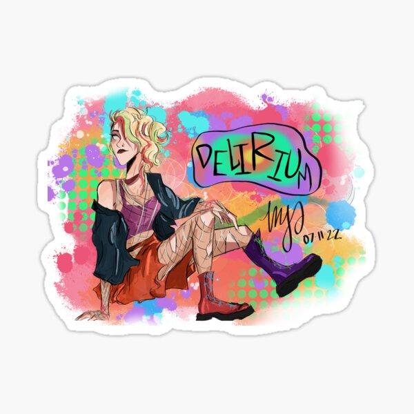 "Delirium of the Endless" Sticker for Sale by RiottRevenge | Redbubble