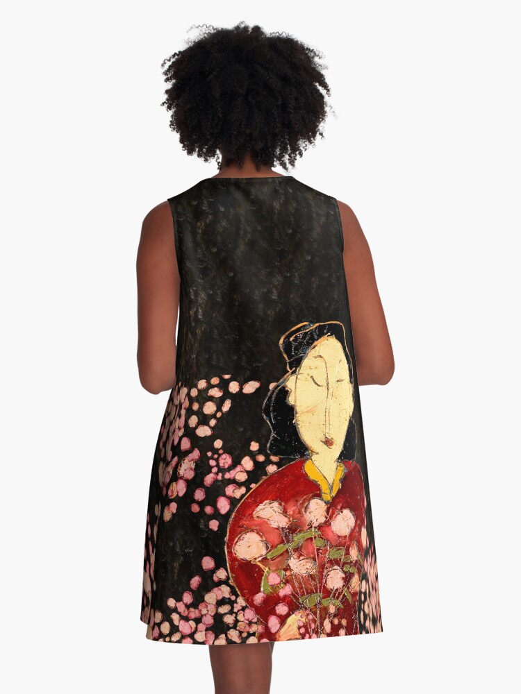 "Ume with Cherry Blossoms" A-Line Dress for Sale by trelilli | Redbubble