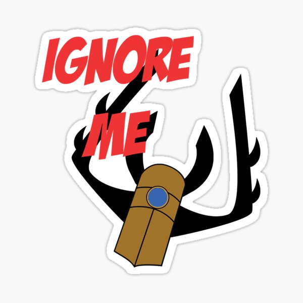 "IGNORE ME - Grand Galactic Inquisitor" Sticker for Sale by ...