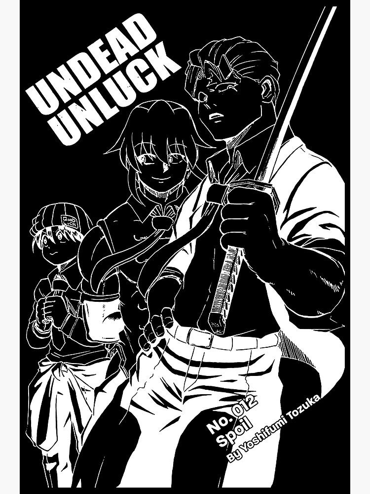 "UNDEAD UNLUCK" Poster for Sale by hayashidaakira | Redbubble