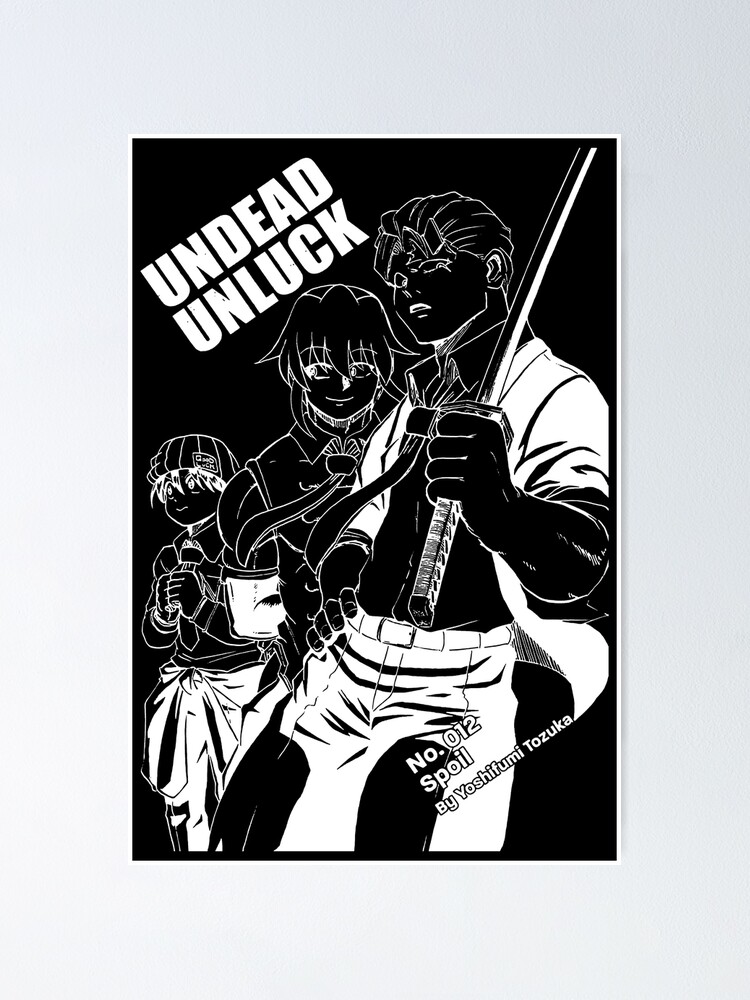 "UNDEAD UNLUCK" Poster for Sale by hayashidaakira | Redbubble