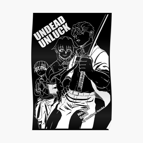 "UNDEAD UNLUCK" Poster for Sale by hayashidaakira | Redbubble