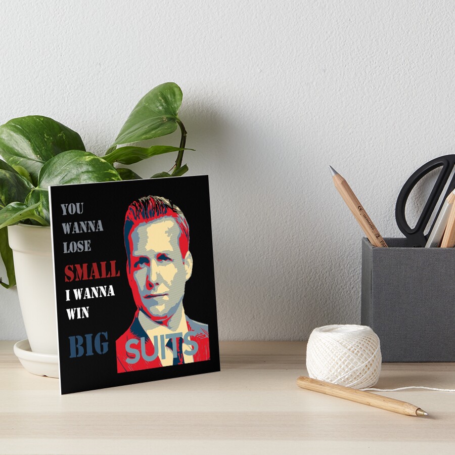 "you wanna lose small i wanna win big, inspirational quotes by Harvey ...