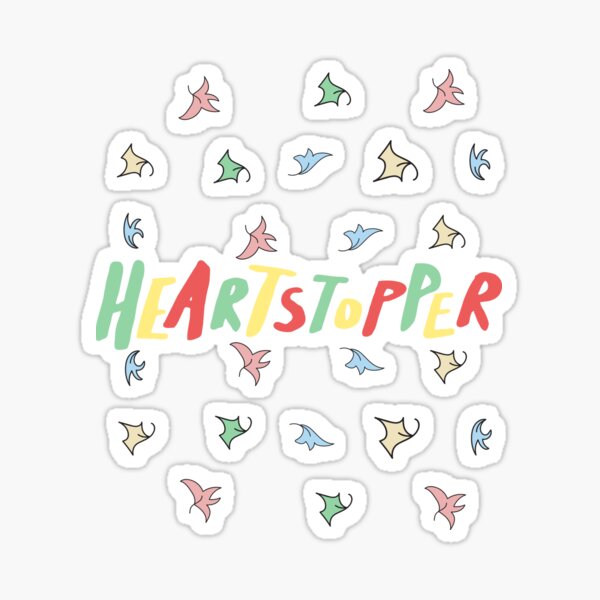 "Heartstopper Cartoon" Sticker for Sale by Ryulias | Redbubble