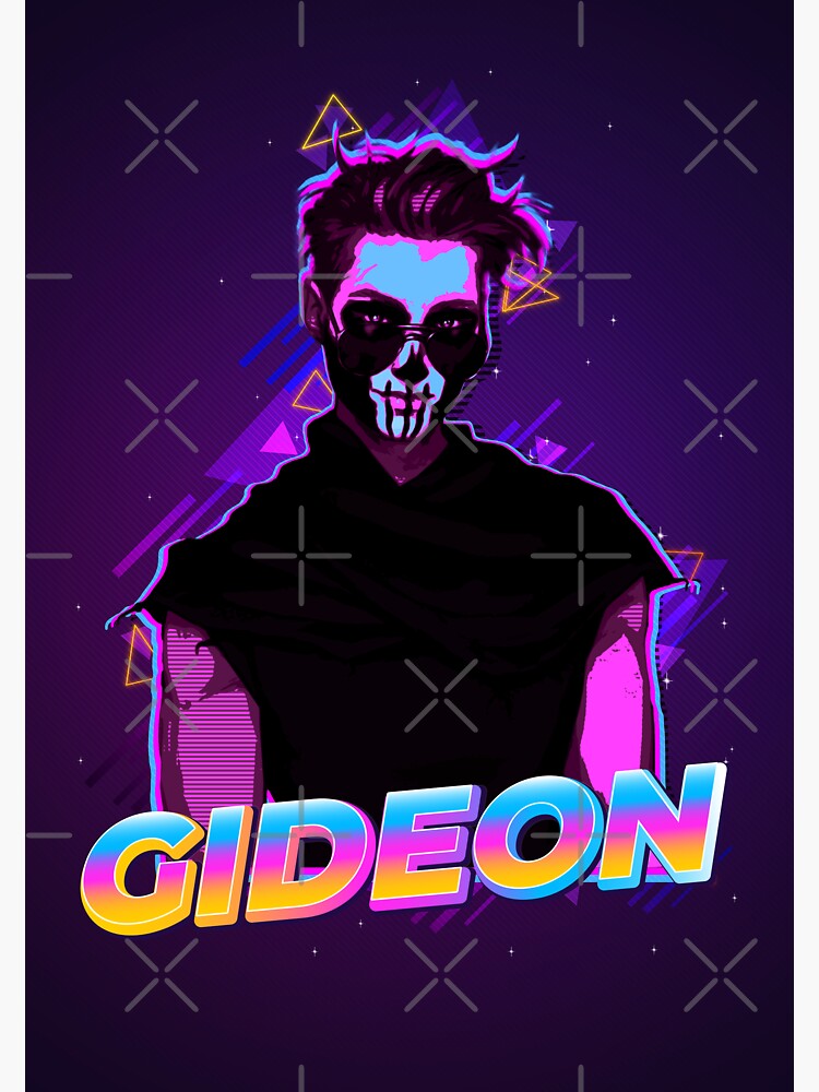 "Gideon Nav | The Locked Tomb" Sticker for Sale by RealAnimeHD | Redbubble