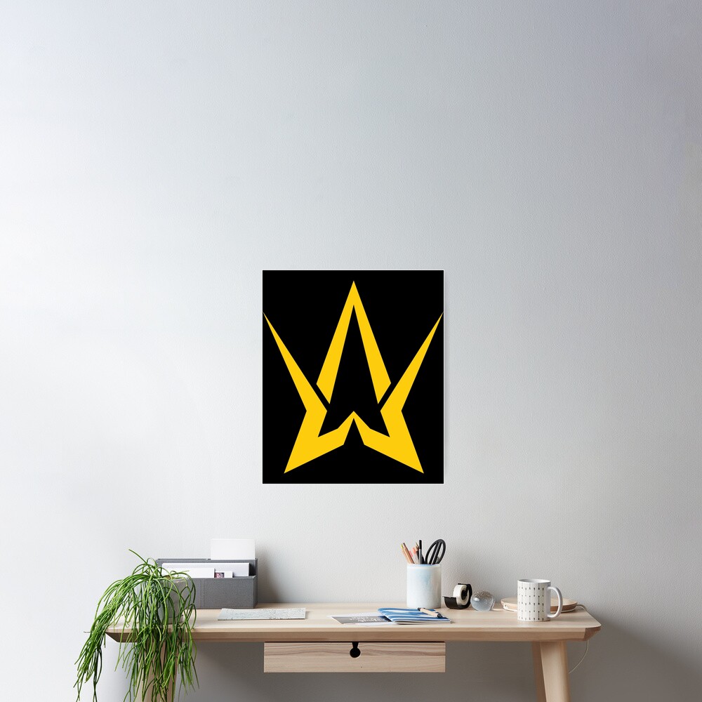 "Alan Logo" Poster for Sale by CarlyRaw | Redbubble