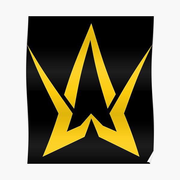 "Alan Logo" Poster for Sale by CarlyRaw | Redbubble