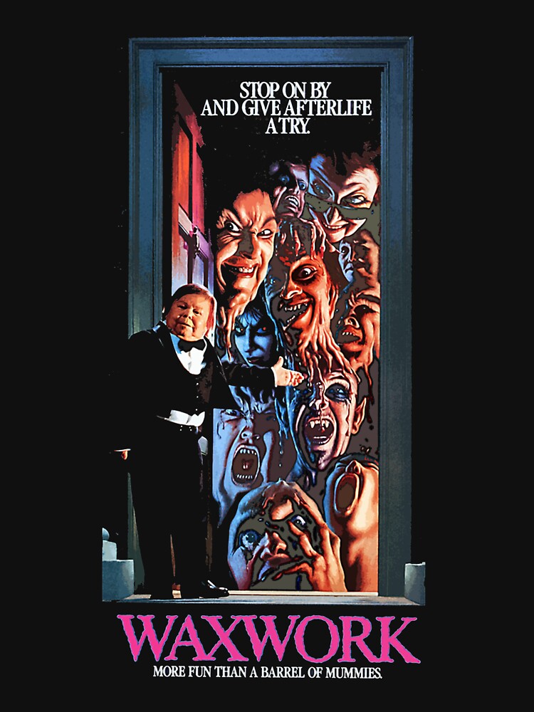 "Waxwork" T-shirt for Sale by Ikamert32 | Redbubble | horror t-shirts ...