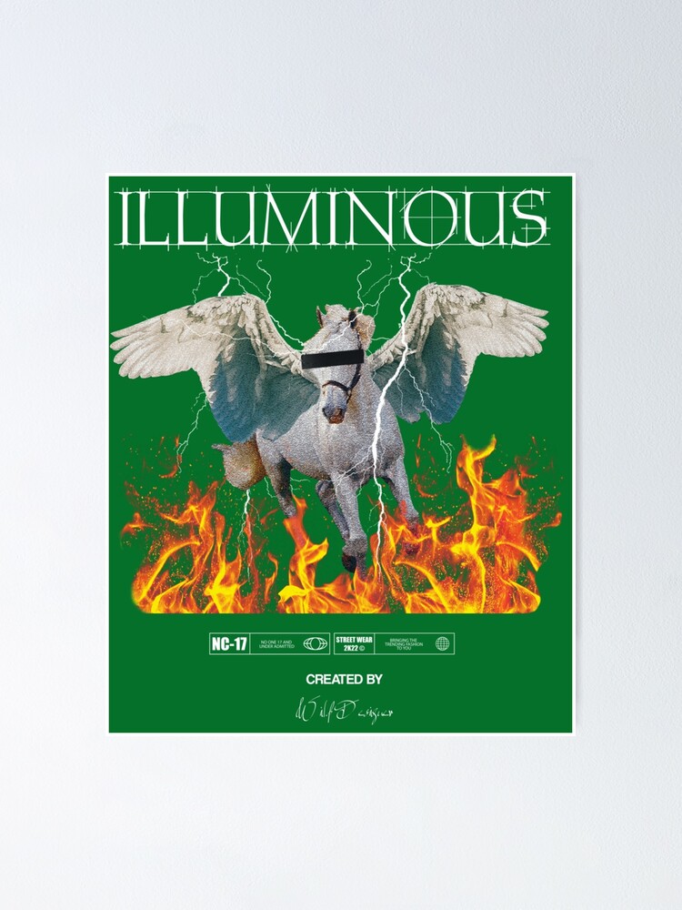 "Illuminous " Poster for Sale by Guilteebye | Redbubble