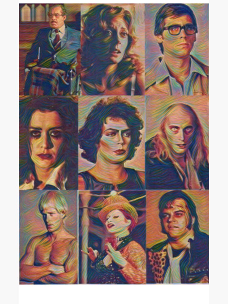 "Rocky Cast" Sticker for Sale by bianca9gw5 | Redbubble