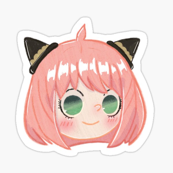 "Spy x Family - Anya" Sticker for Sale by CiciIllustrates | Redbubble