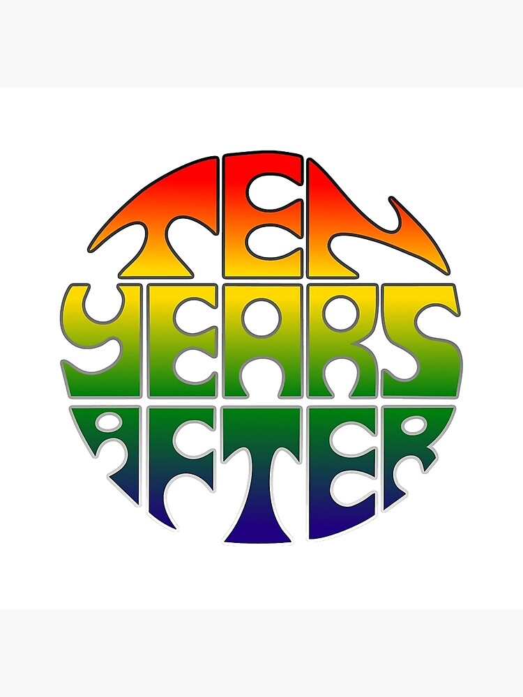 "Ten Years After - logo" Poster for Sale by EvieLindu501 | Redbubble