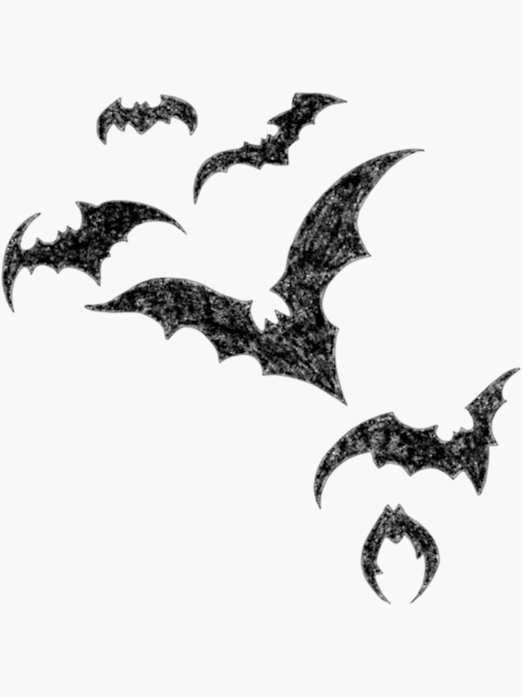 "eddie munson bat tattoo 1 199" Sticker for Sale by LilyNorth24 | Redbubble