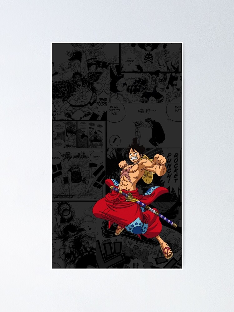 "Monkey D Luffy" Poster for Sale by Thsid | Redbubble