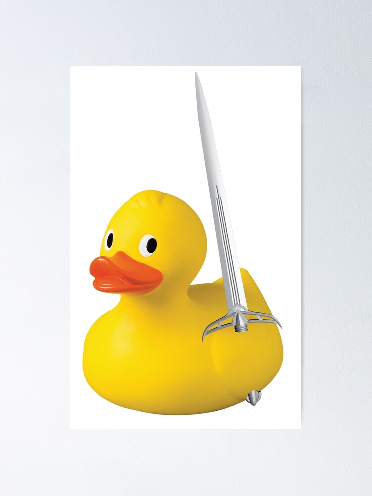 "Sword Duck" Poster for Sale by Stammanok | Redbubble