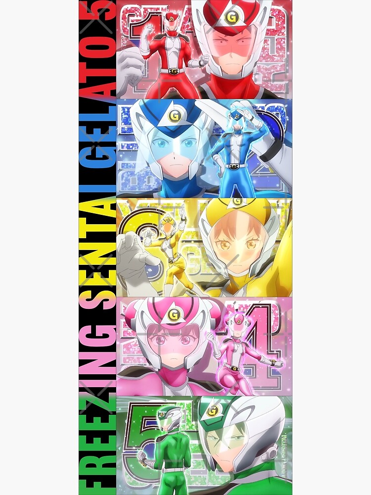 "Freezing Sentai Gelato 5 | Love After World Domination" Art Print for ...