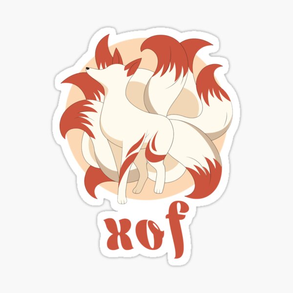 "XOF - FOX 1" Sticker for Sale by WeimannLaverna | Redbubble
