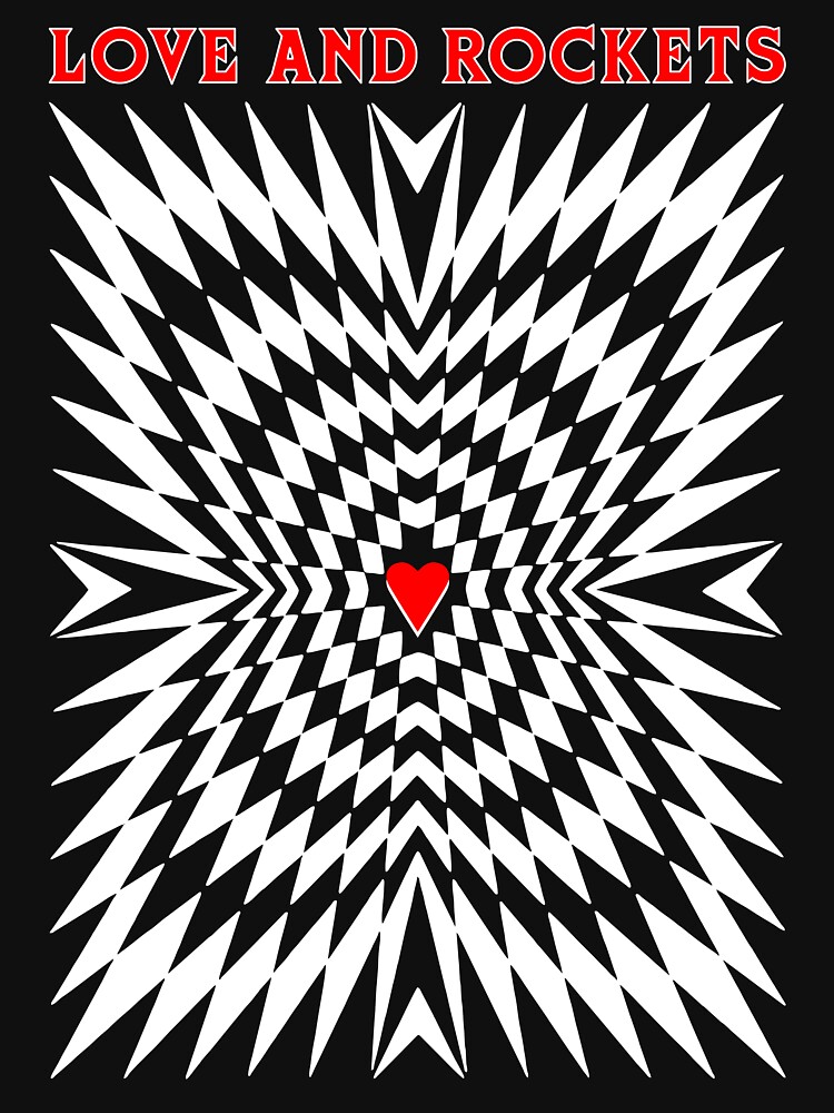 "LOVE AND ROCKETS BAND" T-shirt for Sale by gaebigasndy | Redbubble ...