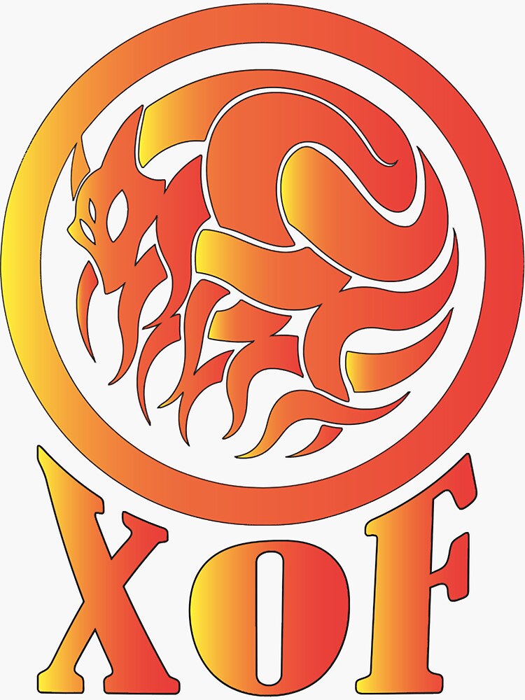 "Xof Fox Logo 3" Sticker for Sale by WeimannLaverna | Redbubble