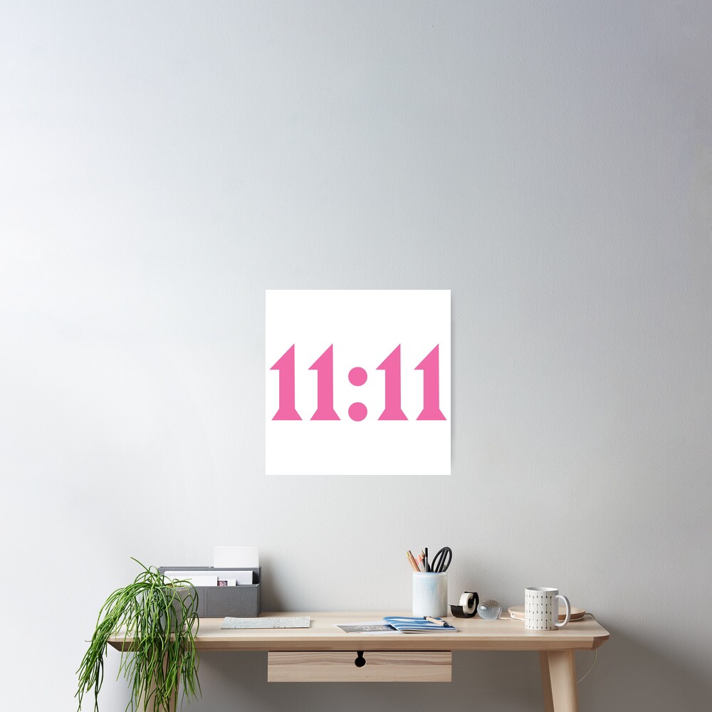 "angel number 1111" Sticker for Sale by syantzer | Redbubble